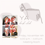 11/04/2022 | YA Book Club | Acton Memorial Library
