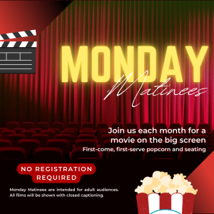 03/17/2025 | Monday Matinees (In-Person) | Amherst Town Library