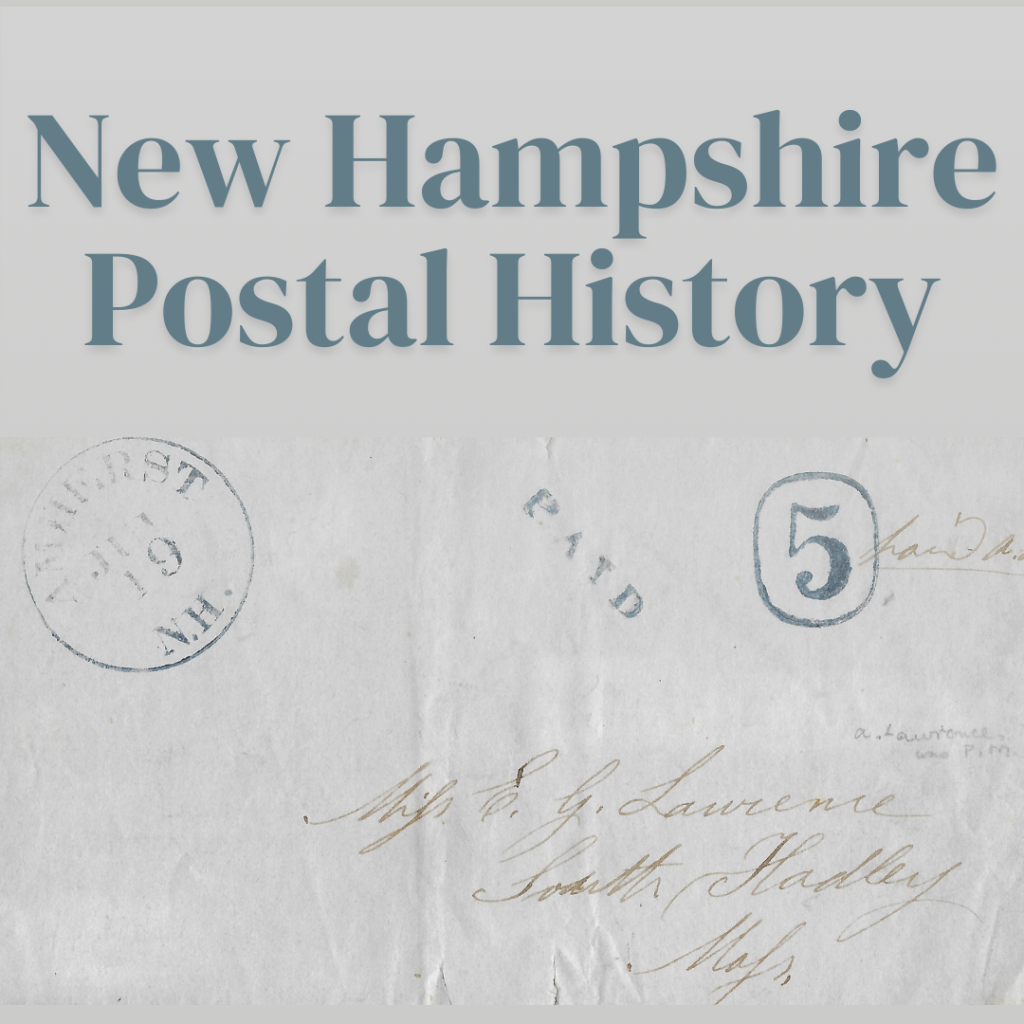 Monday, December 9, 2024 | New Hampshire Postal History (In-Person ...