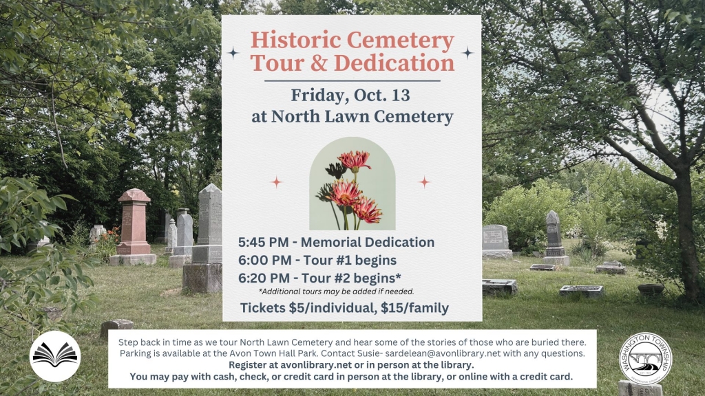 October 2023 Events | Avon-Washington Township Public Library