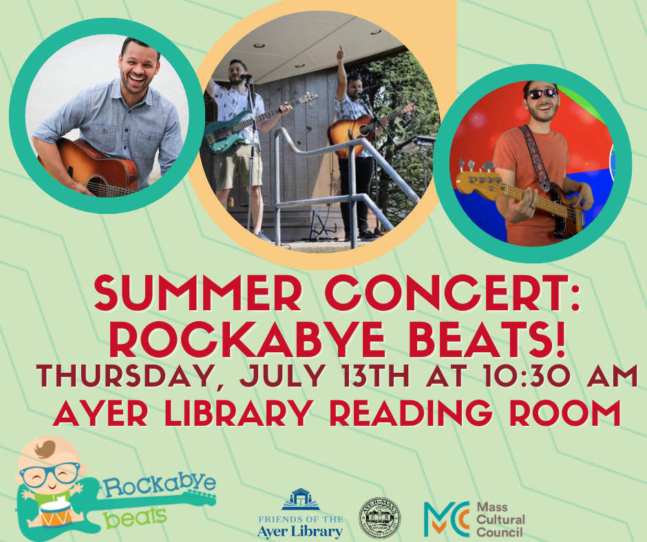 07/13/2023 | Summer Concert: ROCKABYE BEATS! | Ayer Library