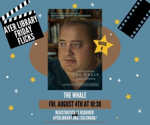 08/04/2023 | Friday Flicks: The Whale | Ayer Library