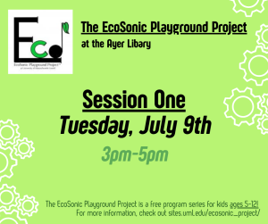 07/09/2024 | The Ecosonic Playground Project! | Ayer Library
