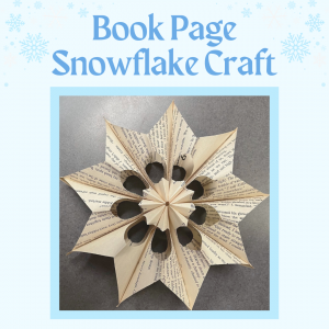 12/08/2023 | Book Page Snowflake Workshop | Barrington Public Library