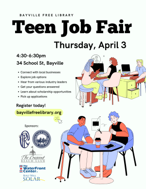 April 2025 Events | Bayville Free Library