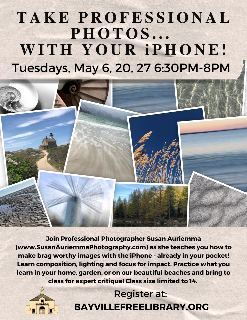 05/06/2025 | Take Professional Photos...With Your iPhone! (Series of 3 ...