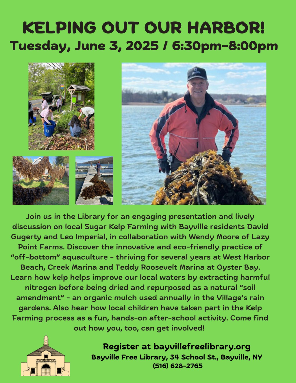June 2025 Events | Bayville Free Library