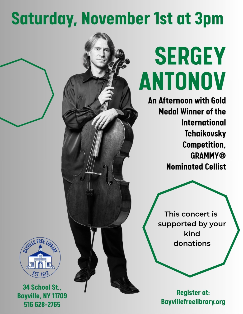 11/01/2025 | An Afternoon with Sergey Antonov - Gold Medal Winner of the International ...