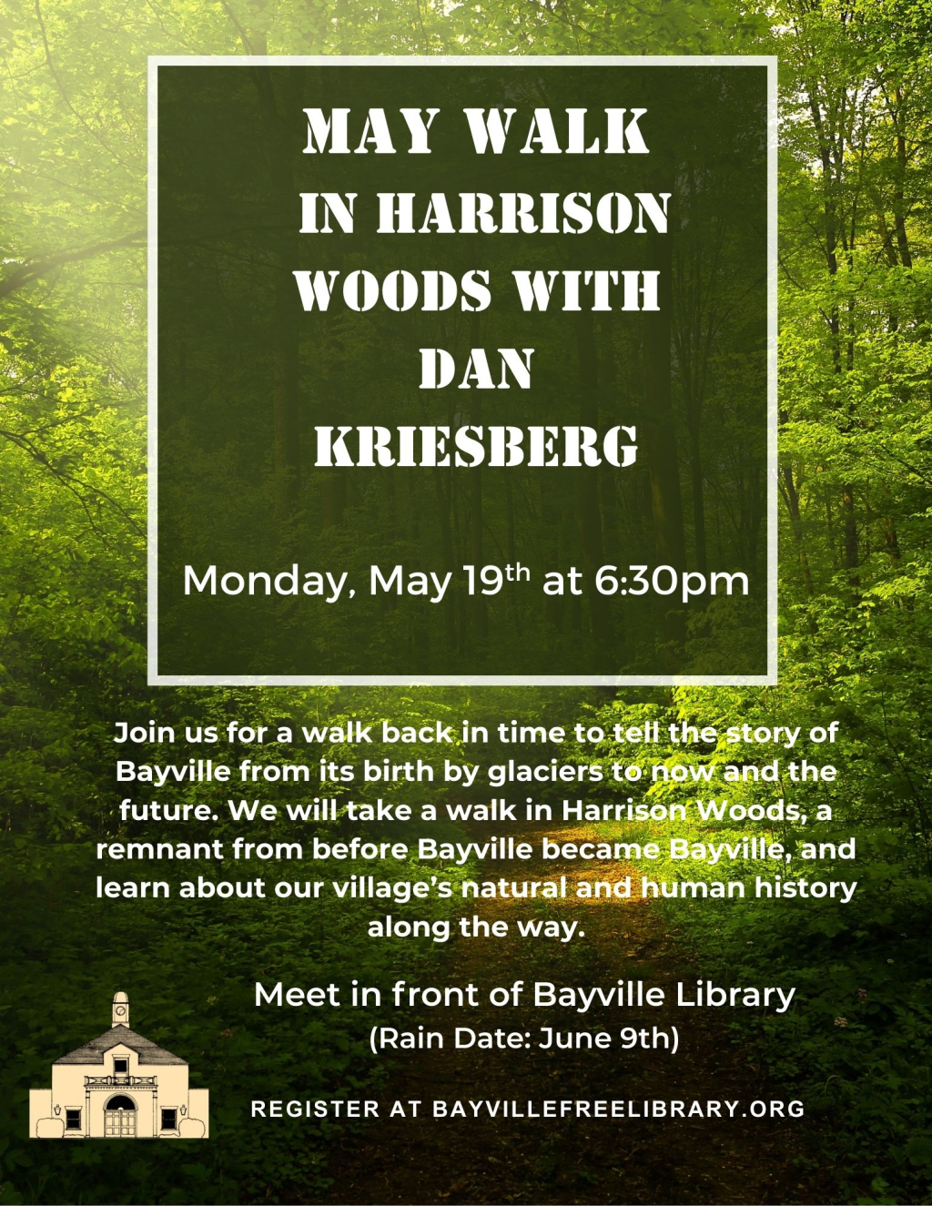 05/19/2025 | A Walk In Harrison Woods | Bayville Free Library