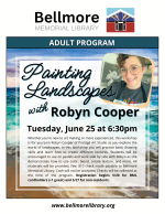 06/25/2024 | Painting Landscapes with Robyn Cooper | Bellmore Memorial ...