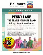 09/08/2023 | Outdoor Concert- PENNY LANE: The Beatles Tribute ...