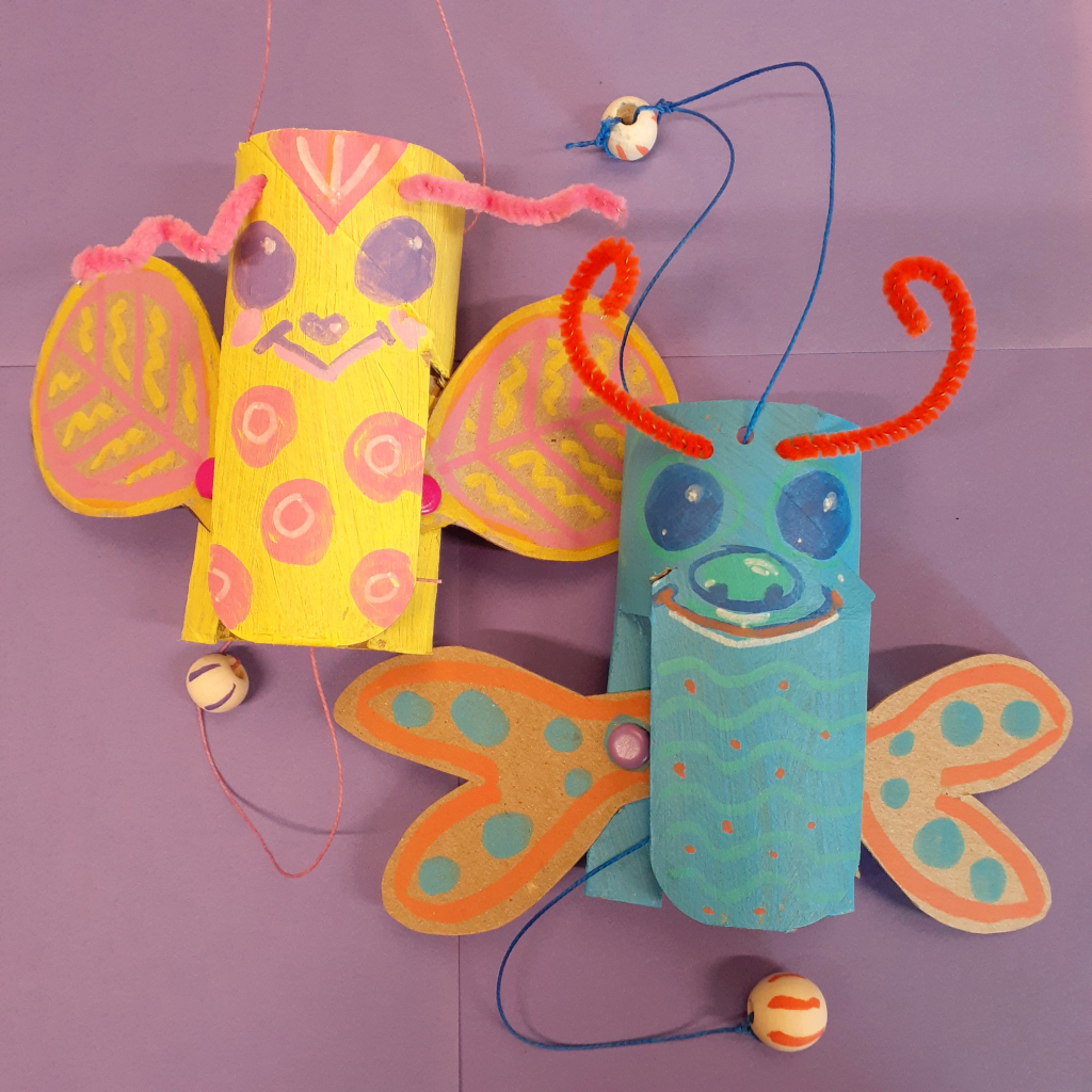 03/25/2025 | Crafting with Miss Karen: Buggy-boos! Jumping-jack bugs ...