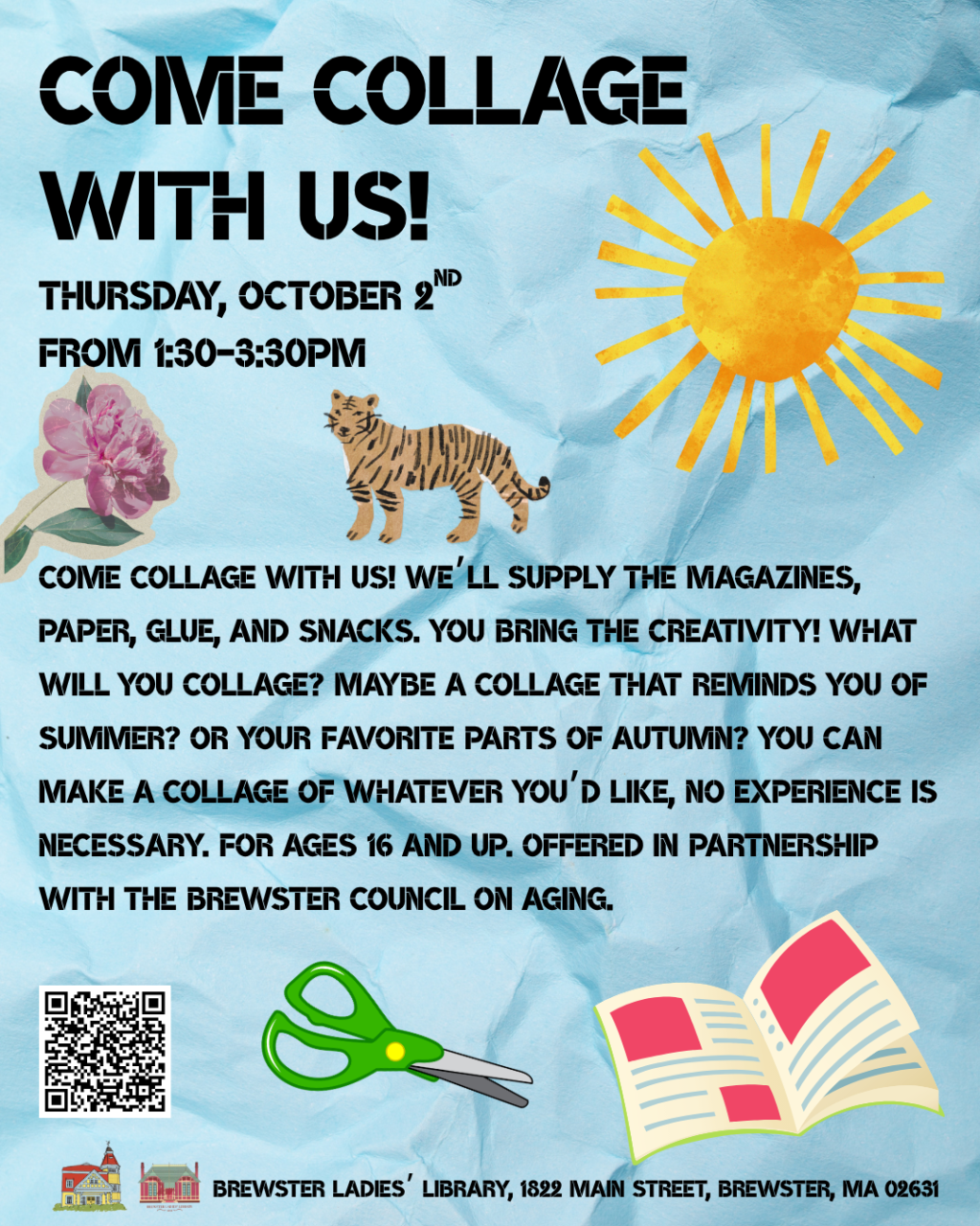 Thursday, October 2, 2025 | Come Collage with Us! | Brewster Ladies ...
