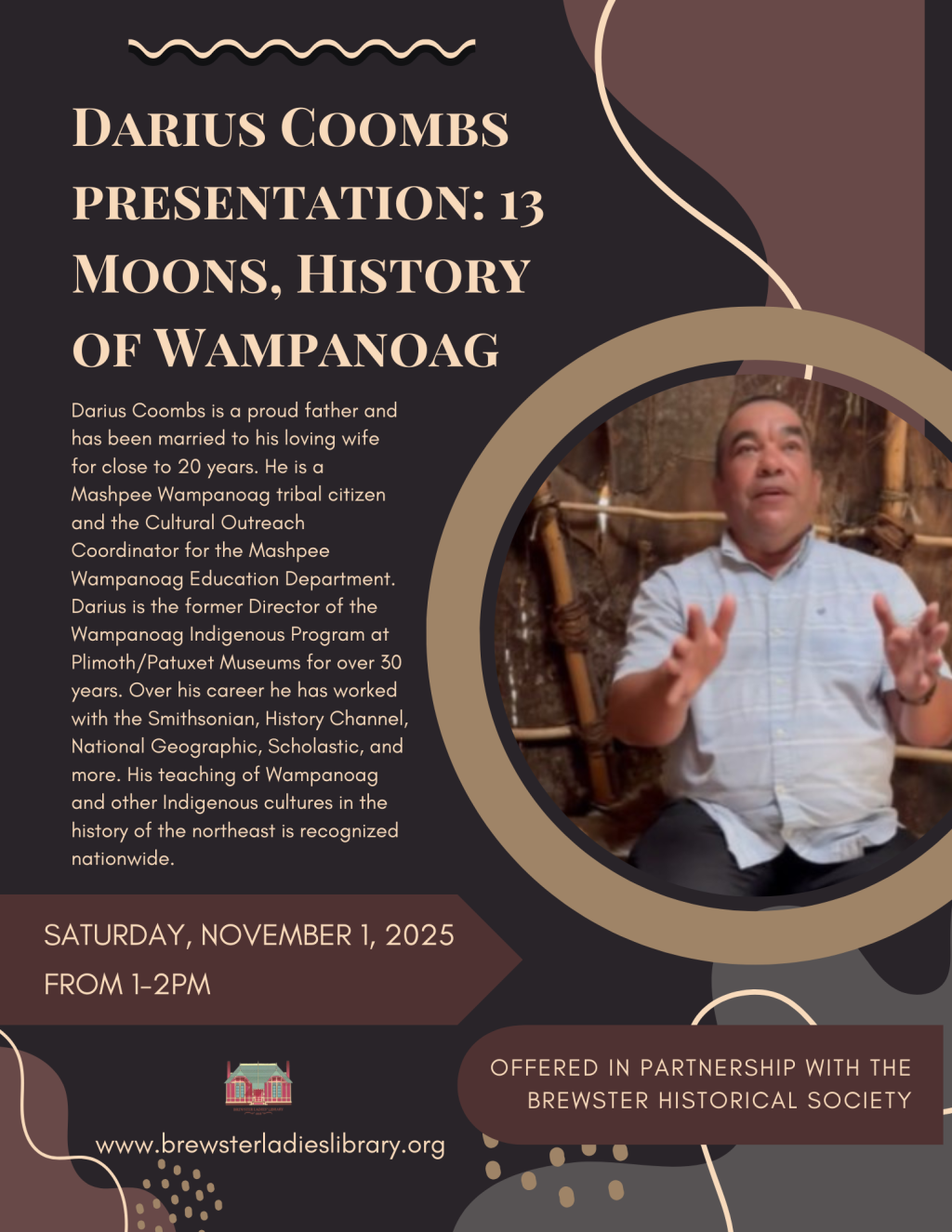November 2025 Events | Brewster Ladies' Library