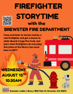 August 2025 Events | Brewster Ladies' Library