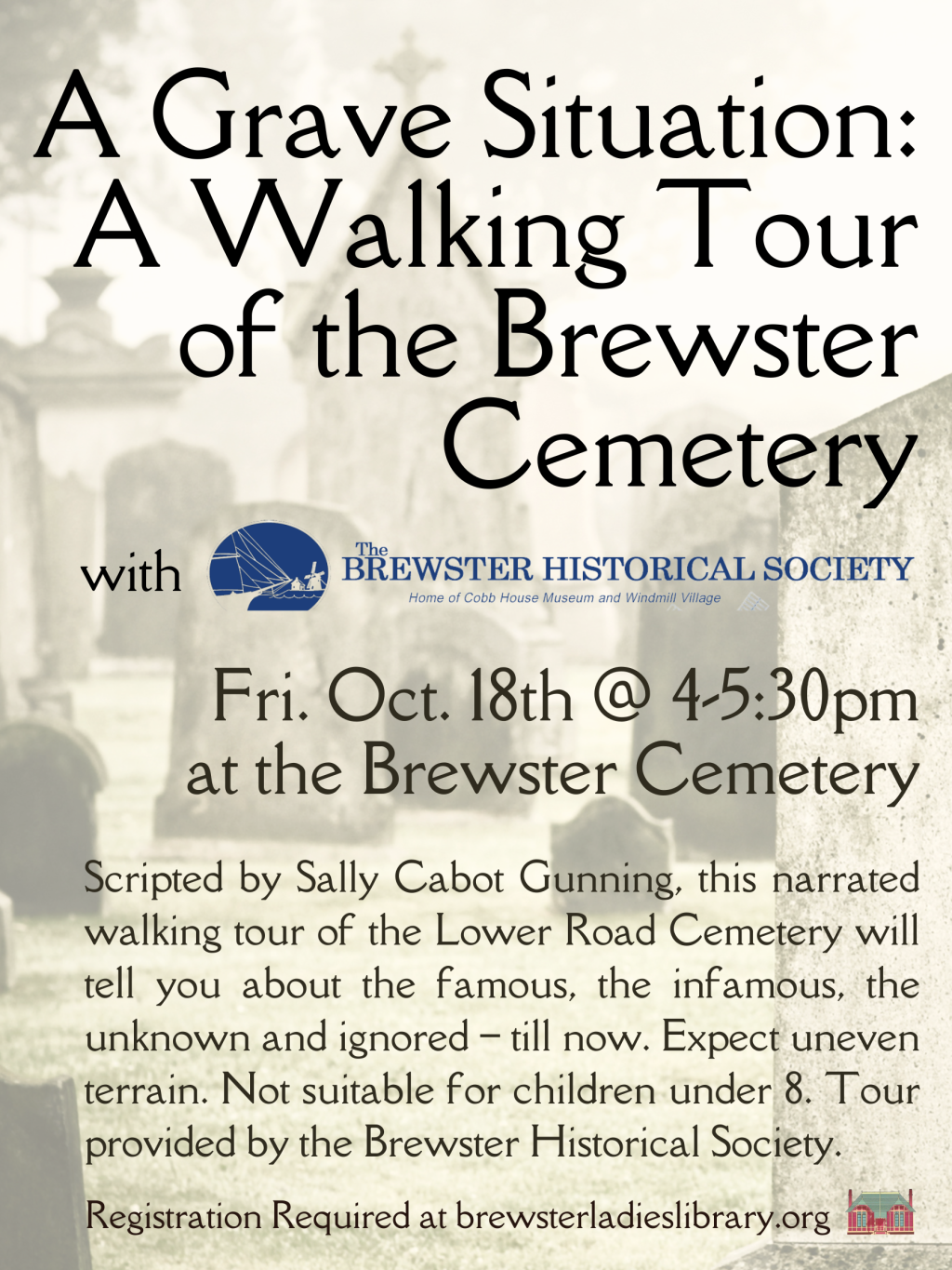 10/18/2024 | FULL A Grave Situation: A Walking Tour of the Brewster ...
