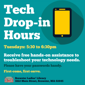 10/11/2022 | Tech Drop In at the Brewster Ladies Library | Brewster ...