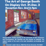 11/02/2024 | Reception for the Art of George Booth | Brewster Ladies ...