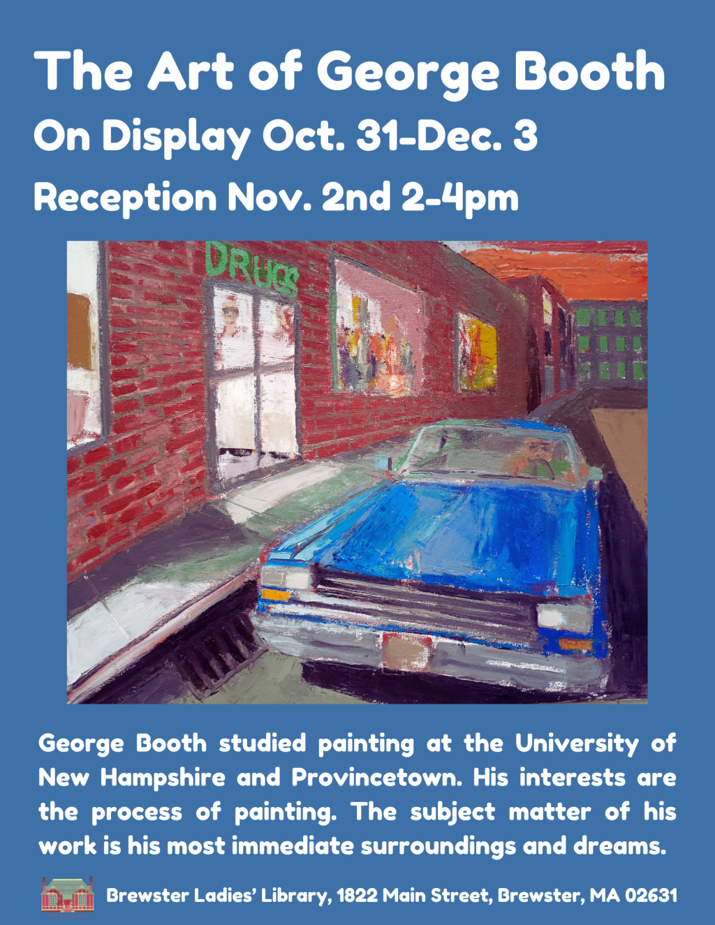 Tuesday, December 3, 2024 | Take Down for the Art of George Booth ...
