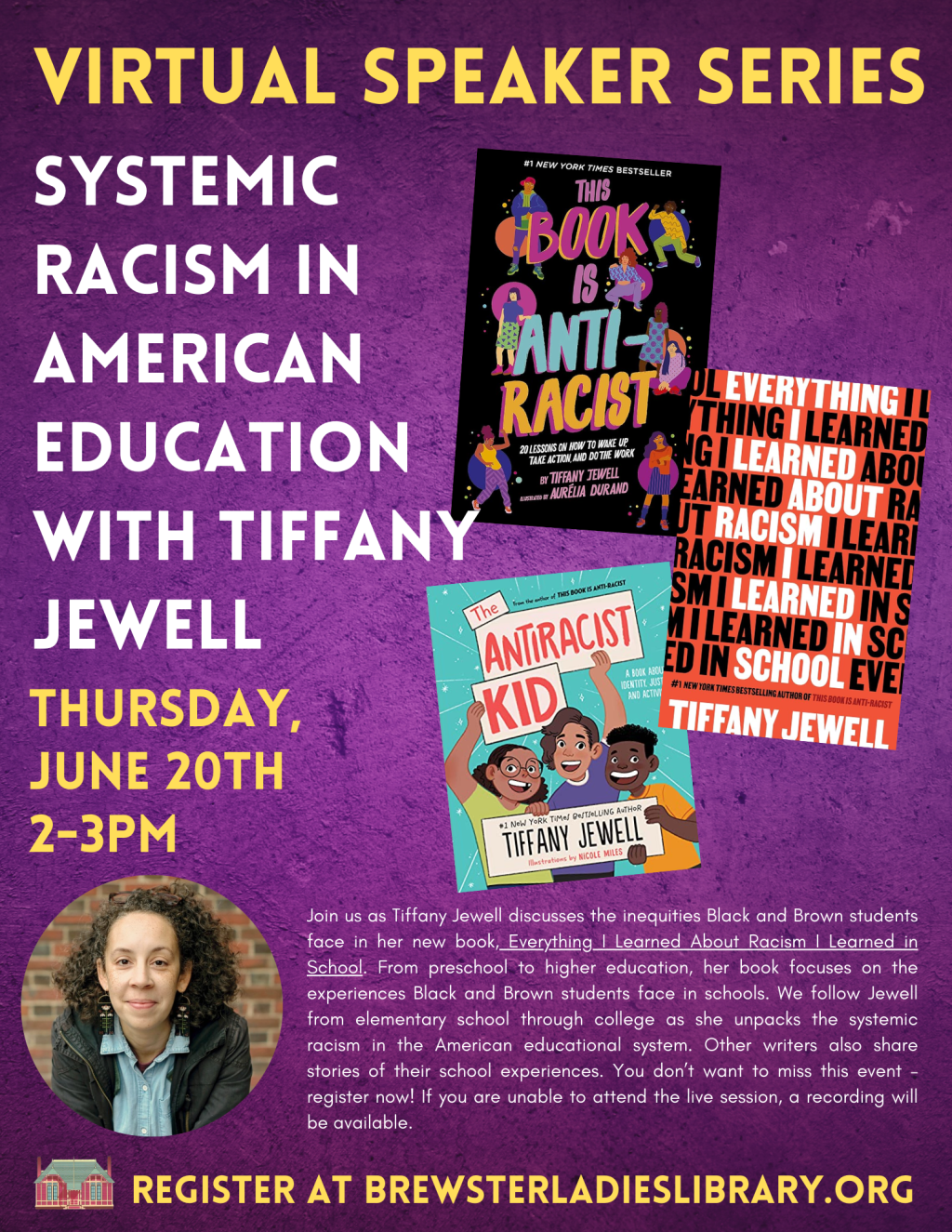 06/20/2024 | Virtual Speaker Series: Systemic Racism in American ...