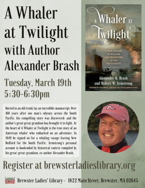 03/19/2024 | A Whaler at Twilight with Author Alexander Brash ...