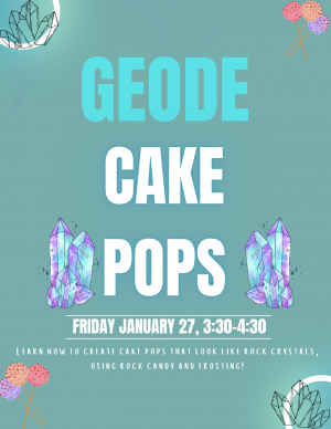 01/27/2023 | Geode Cake Pops: Tween | Burlington Public Library
