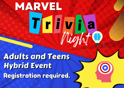 07/31/2023 | Marvel Trivia Night for Adults & Teens - Hybrid Event (A ...