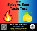08/16/2023 | Teen Taste Test: Sour and Spicy (B, MCI) | Burlington ...