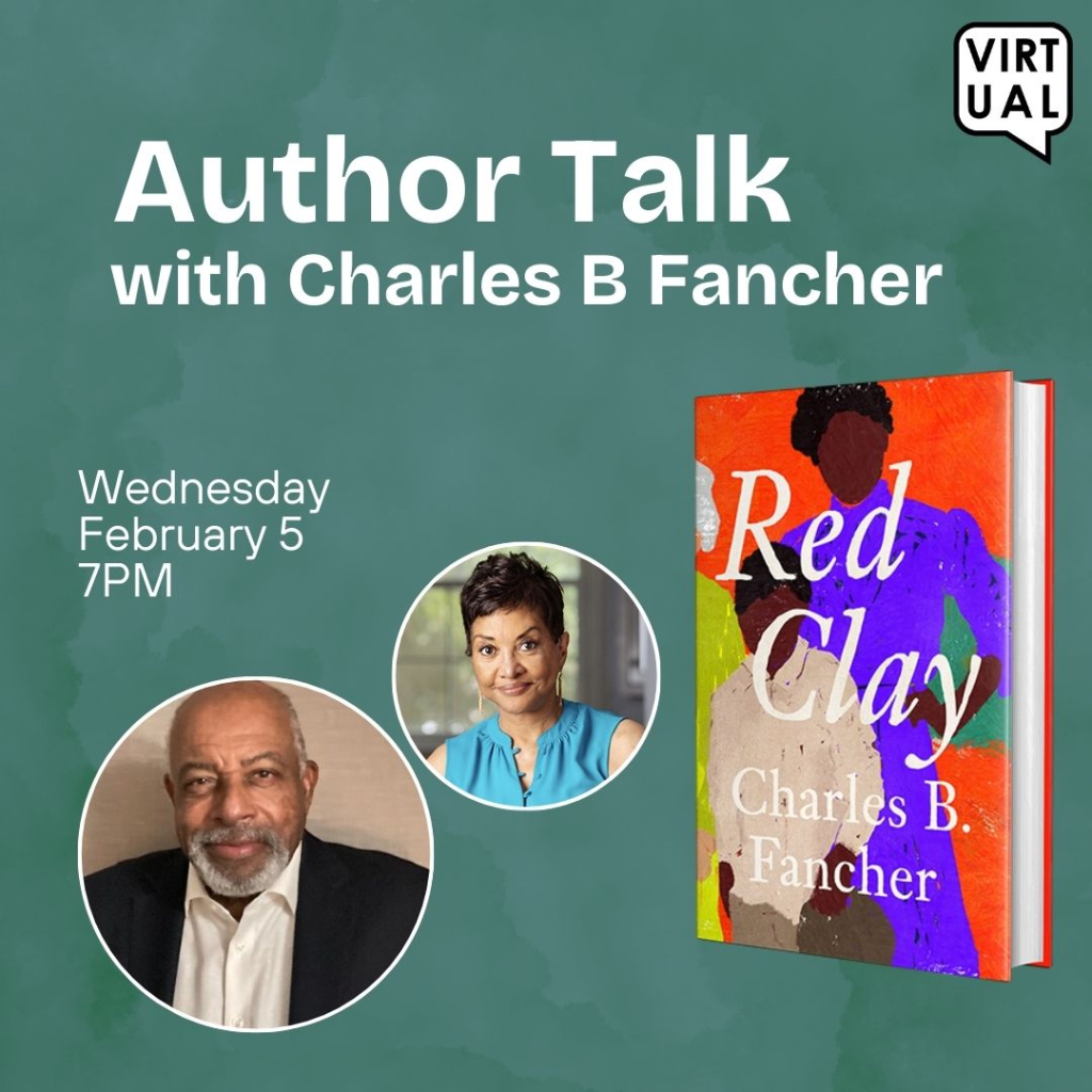 02/05/2025 | VIRTUAL - Author Talk with Charles B. Fancher | Cary Memorial Library