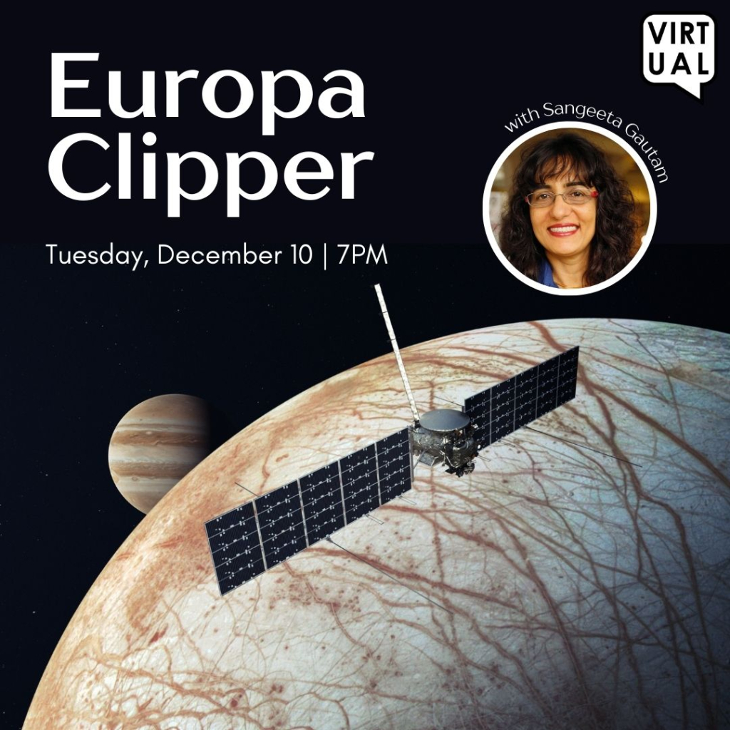 12/10/2024 | VIRTUAL - Europa Clipper | Cary Memorial Library
