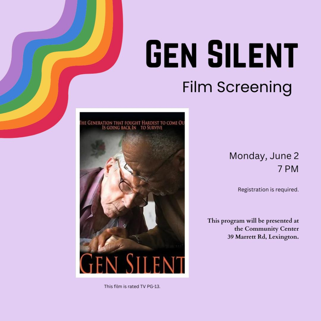 06/02/2025 | OFFSITE - Film Screening of Gen Silent | Cary Memorial Library