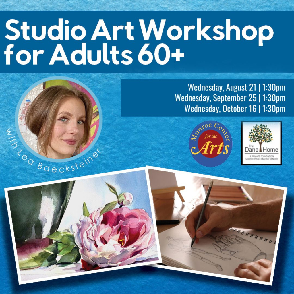 09/25/2024 | OFFSITE - Studio Art Workshop for Adults 60+ | Cary ...