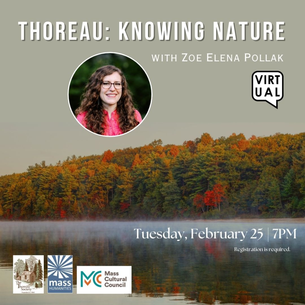 02/25/2025 | VIRTUAL - Thoreau: Knowing Nature | Cary Memorial Library