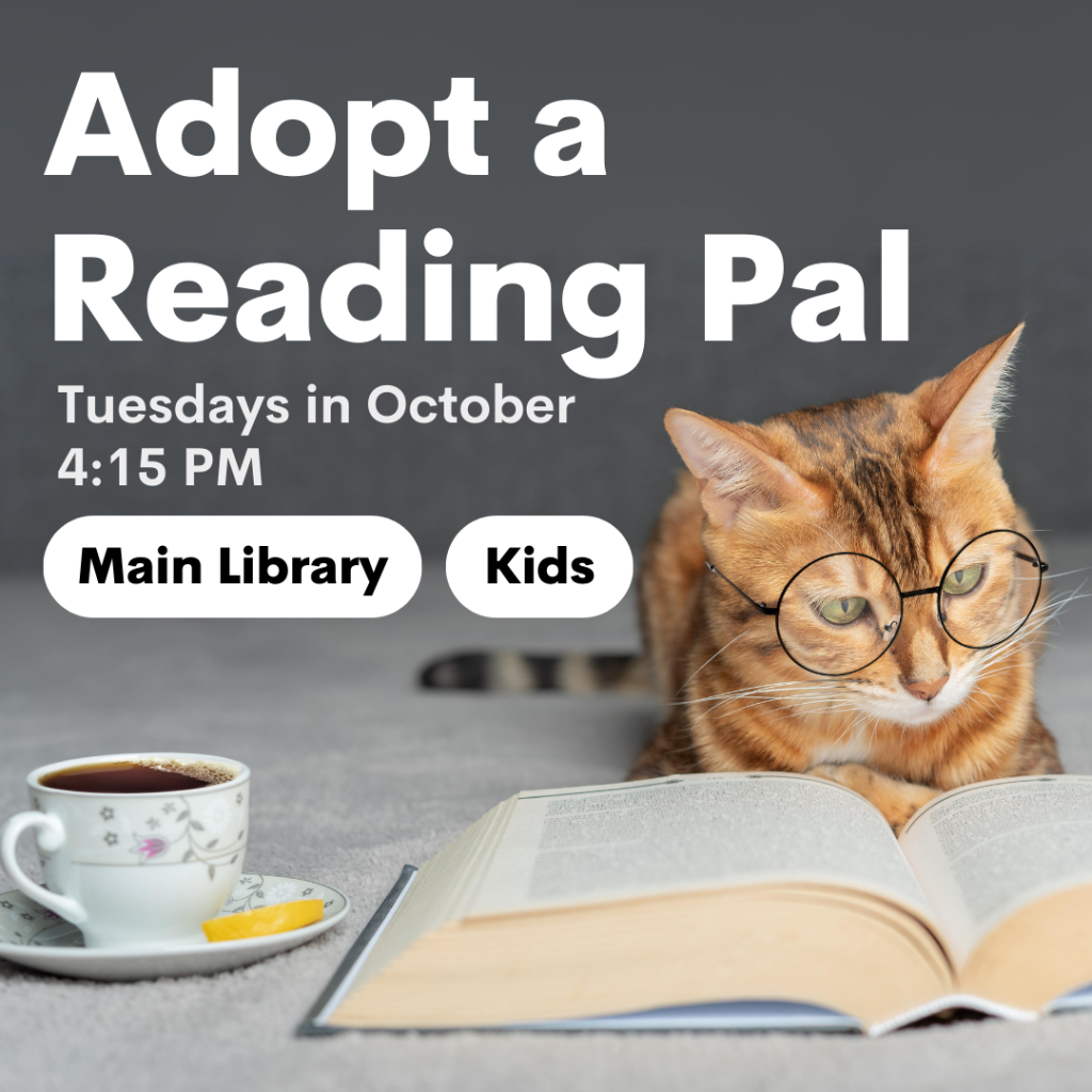 10/22/2024 | Adopt a Reading Pal- All About Pet Adoption | Concord Free ...