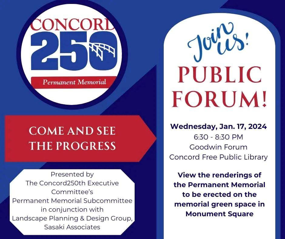 January 2024 Events | Concord Free Public Library