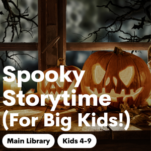 10/28/2023 | Spooky Storytime (for Big Kids!), ages 4+ | Concord Free ...
