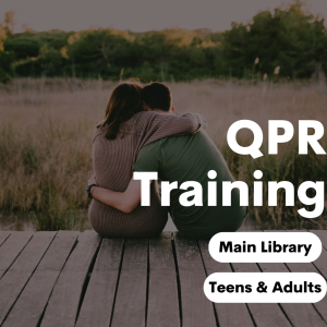 05/18/2024 | Wellness Week: QPR Training | Concord Free Public Library