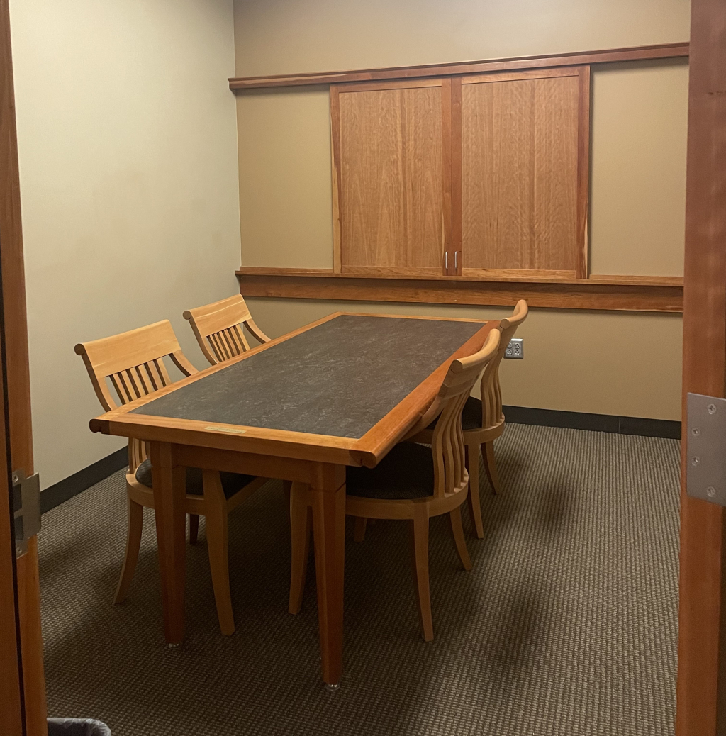 Room Bookings: Select Room | Pearle L. Crawford Memorial Library