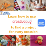 10/15/2024 | Zoom program: A project for every occasion with Creativebug | Peabody Institute Library