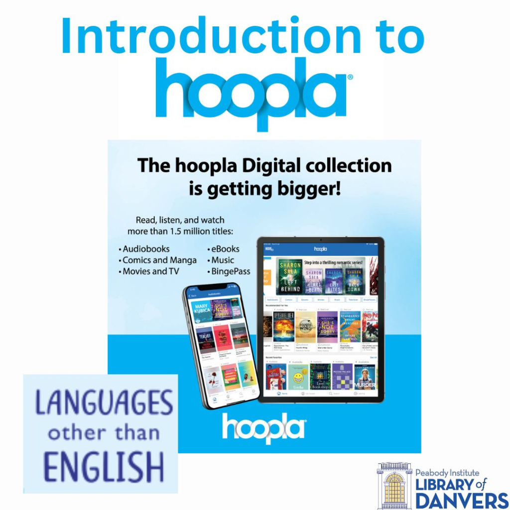 02/10/2025 | Introduction to Hoopla | Peabody Institute Library