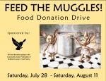 08/01/2018 | Feed the Muggles! Food Drive | Dover Public Library