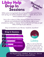 Saturday, December 13, 2025 | Learn to Use Libby: Drop In Session ...