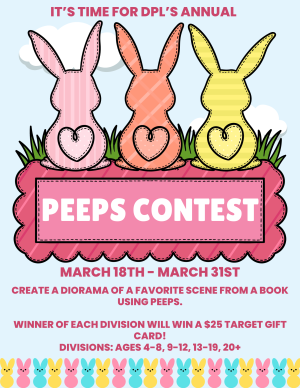 03/18/2024 | Annual Peeps Contest | Dover Public Library