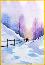 01/20/2024 | Paint-Along: Winter Scene | Dover Public Library