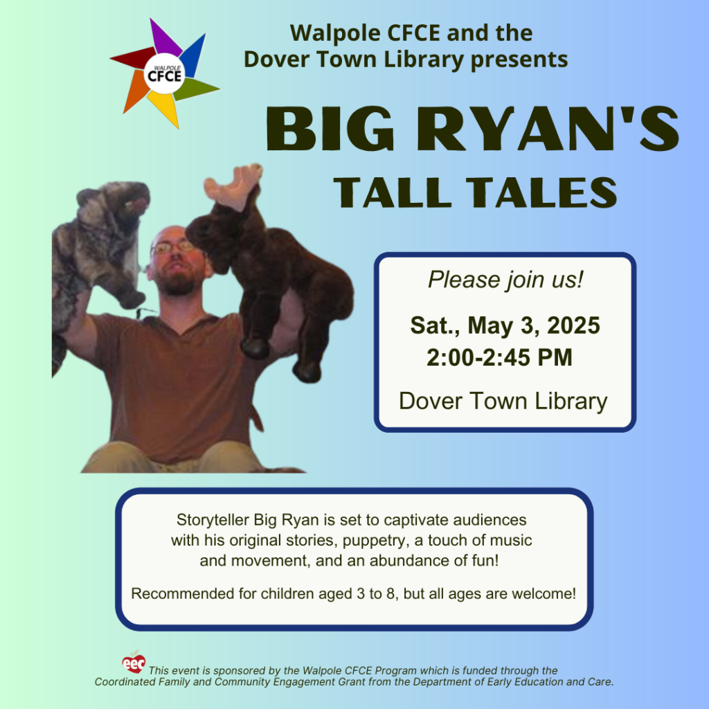 05/03/2025 | Big Ryan's Tall Tales | Dover Town Library