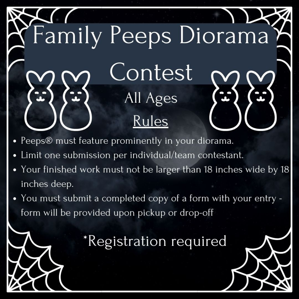 09/30/2024 | Fall Peeps Diorama Contest | Parker Memorial Library
