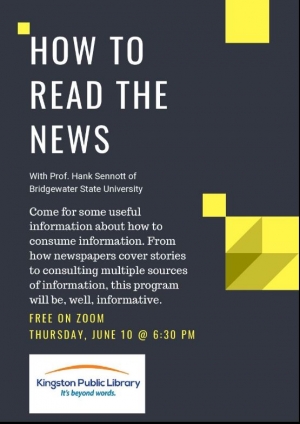 06/10/2021 | How to Read the News ONLINE | Parker Memorial Library