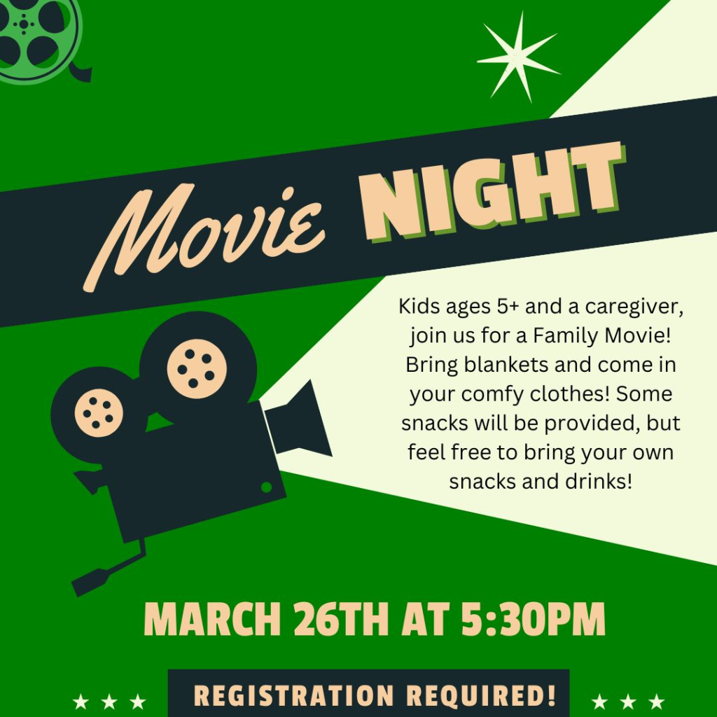 03/26/2025 | Movie Night | Parker Memorial Library