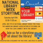04/09/2022 | National Library Week Storytime | Parker Memorial Library