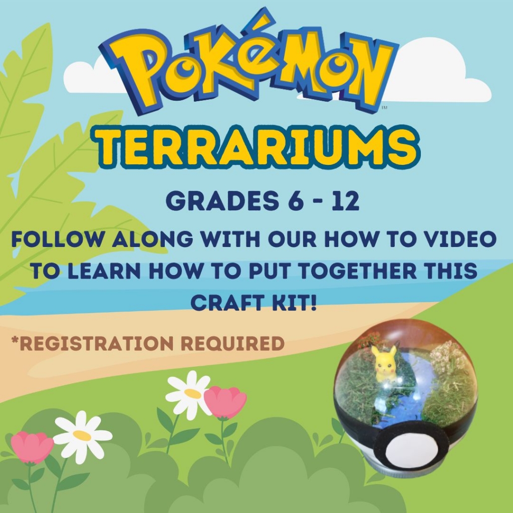 02/05/2024 | YA Pokemon Terrariums | Parker Memorial Library